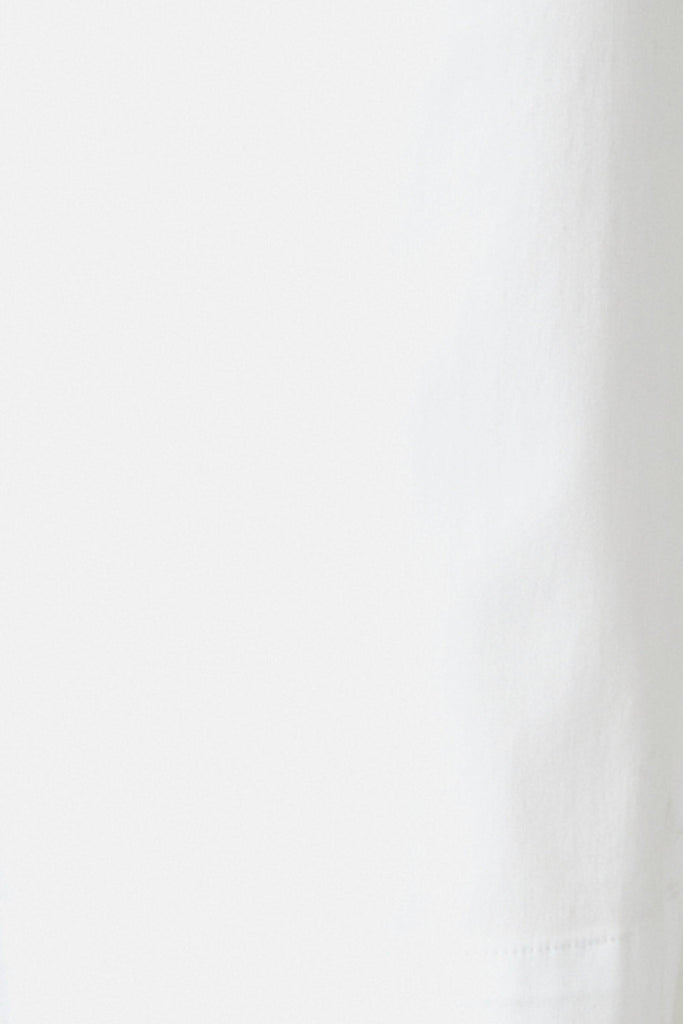 Shop Tilly Wide Leg Pull On Long Jean in White – Fella Hamilton