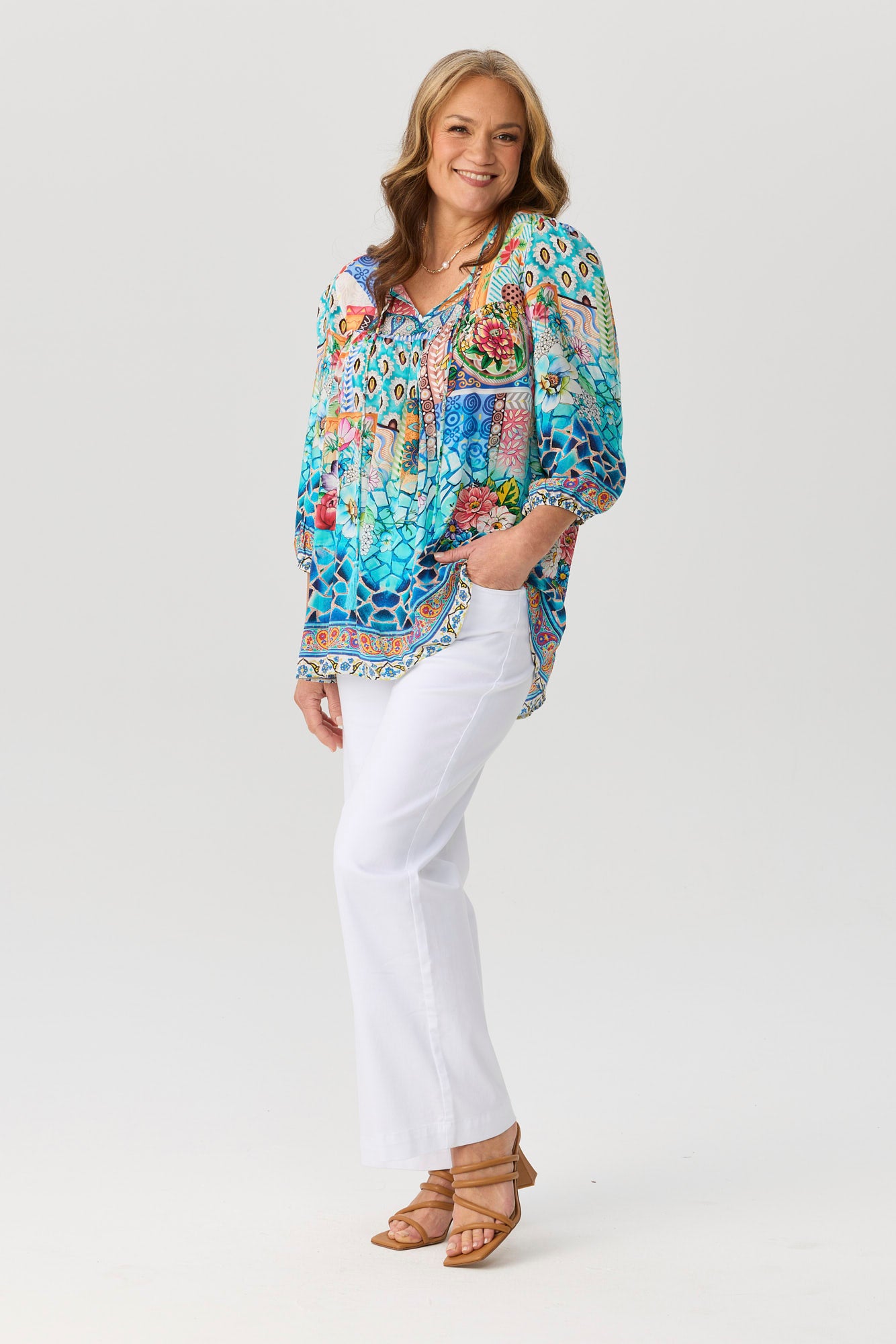 Sunset Beach Relaxed Top – Fella Hamilton