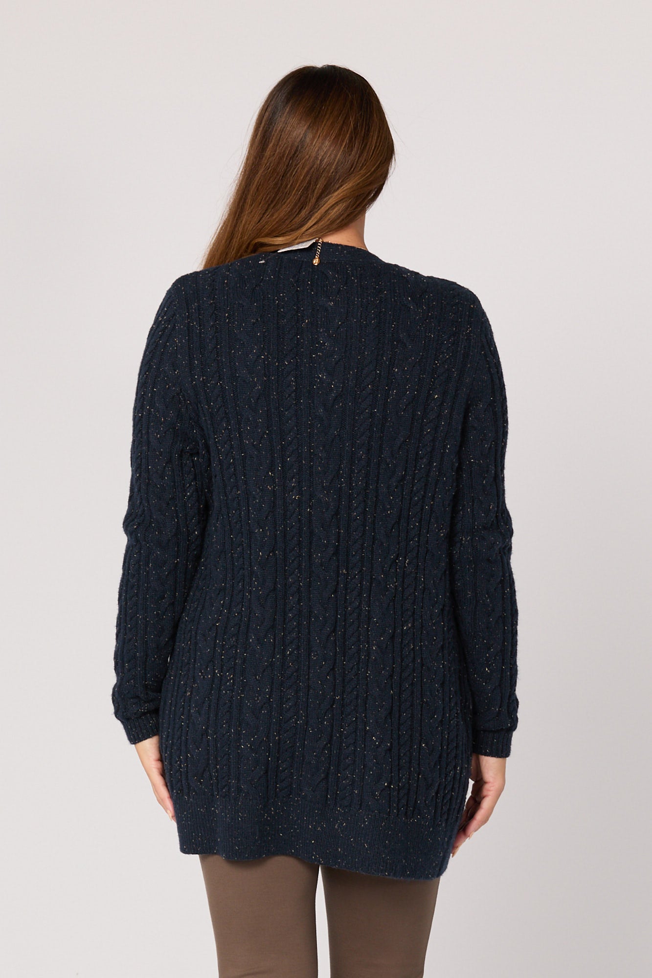 Shop Bateman Long Button Cardigan in Navy/Camel – Fella Hamilton