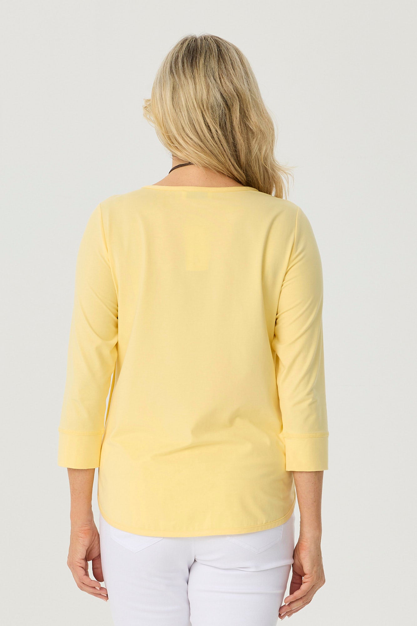 Shop Eternity Modal/cotton Bind Top in Butter – Fella Hamilton