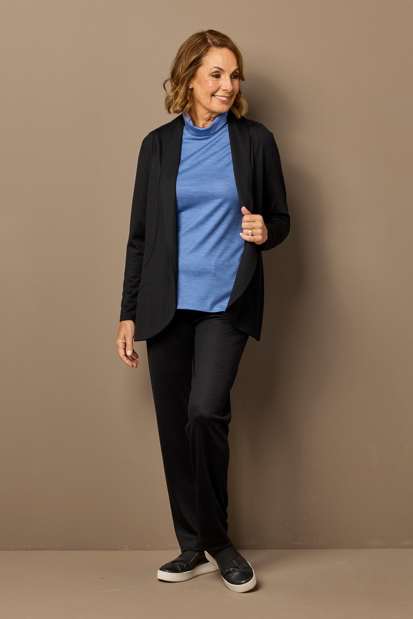 Shop Hedrna Skivvy Long Sleeve Top in Bluestone – Fella Hamilton