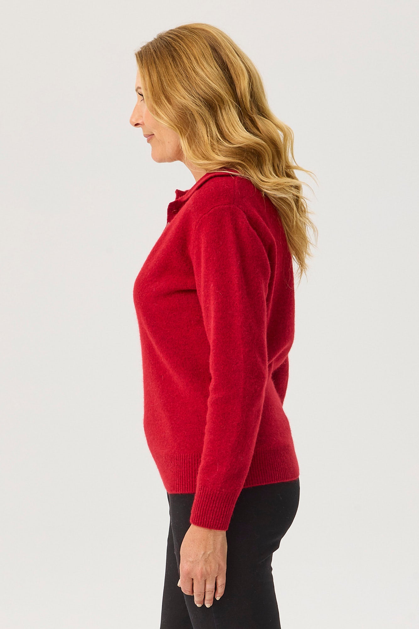 Shop Jayne Polo in Chilli Marle – Fella Hamilton