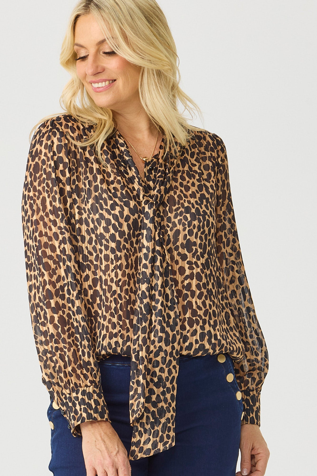 Shop Instinct Tie Neck Shirt in Black Mix – Fella Hamilton