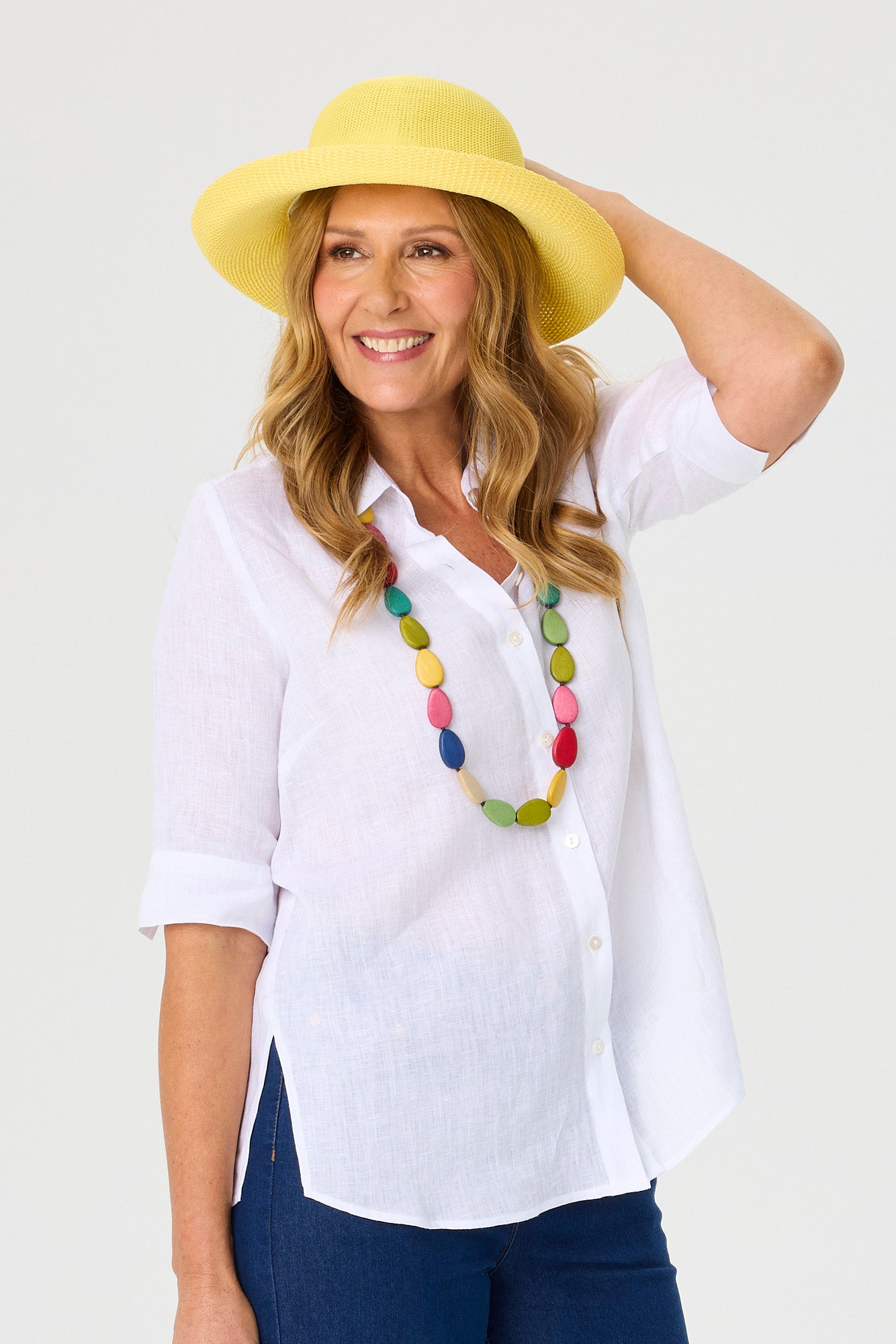 Shop Classic Breton Squash & Wash Hat in Yellow – Fella Hamilton