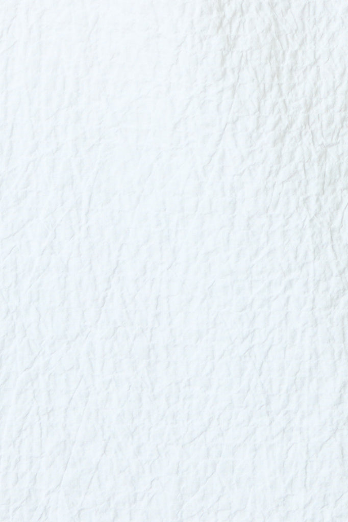 Shop Squeak 3/4 Sleeve Shirt in White – Fella Hamilton