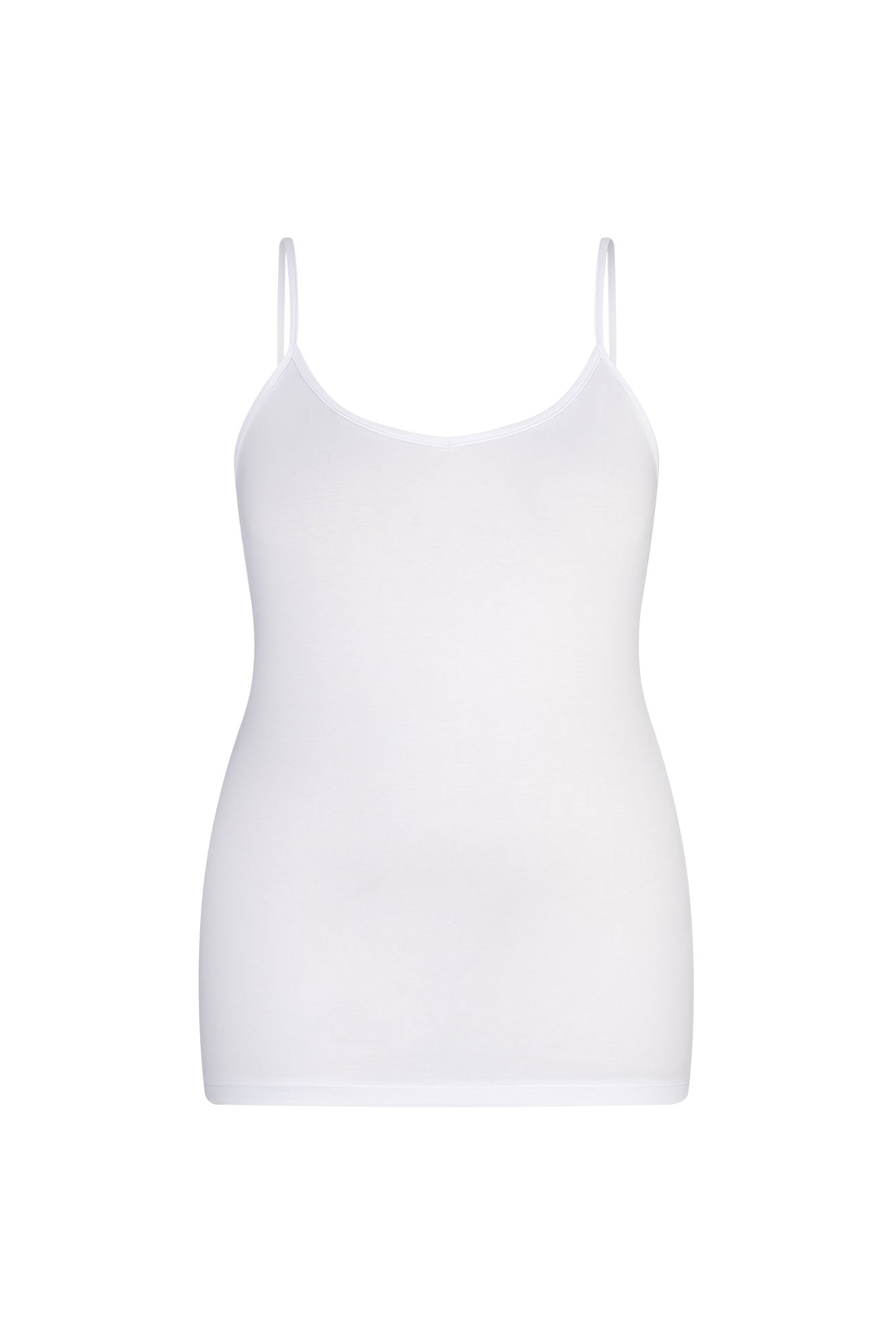 Shop Basics Adjustable Camisole in White – Fella Hamilton