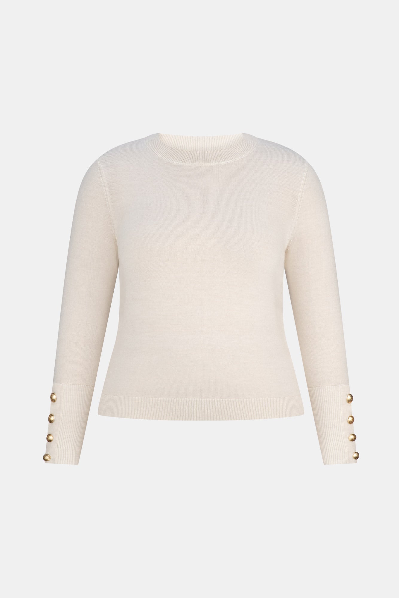 Shop Potts Point Button Cuff Sweater in Ivory – Fella Hamilton